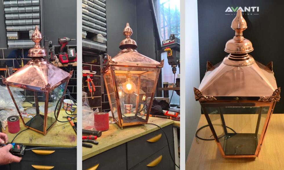 Bespoke Antique Lantern Refurbishment | Bespoke by Avanti Lighting
