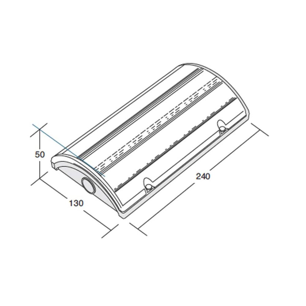 CURVE | IP65 Bulkhead & Exit Sign | Avanti Lighting Ltd